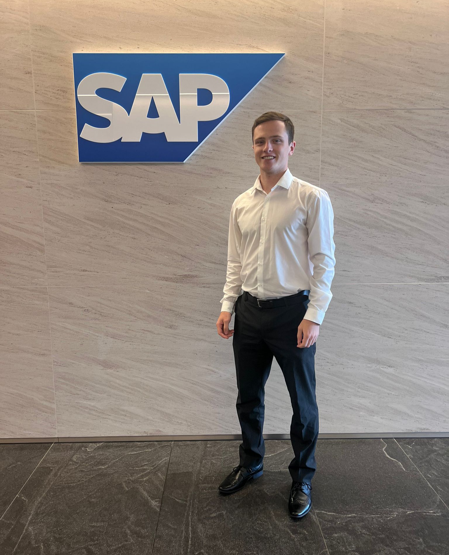 Student Matthew Thompson completes a placement with SAP - Nottingham ...