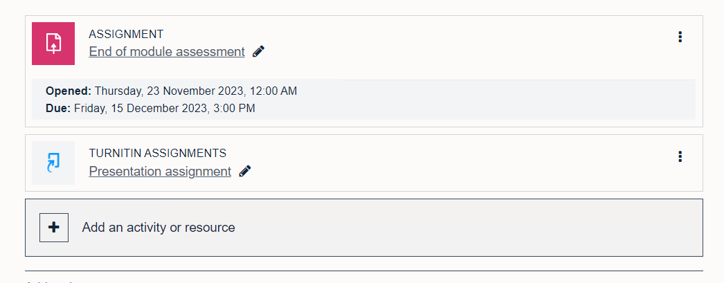 Assessments, Marking and Feedback in TurnItIn - Learning Technology