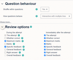 Hints and Tips for Creating and Managing Moodle Quizzes - Learning Technology